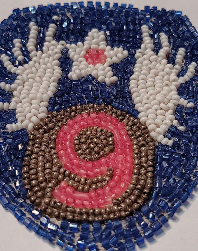 Glass bead 9th air corps and AA - ARMY AND USAAF - U.S. Militaria Forum