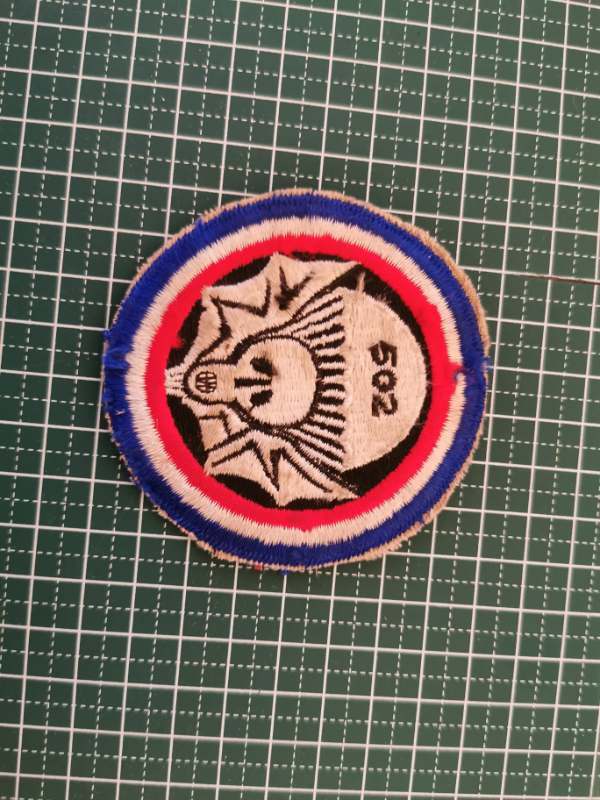 PIR 502? - CAN YOU IDENTIFY THIS PATCH? - U.S. Militaria Forum
