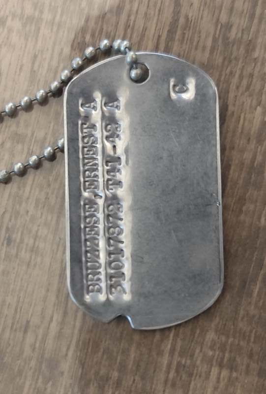 dog tag identification - IDENTITY ITEMS (DOG TAGS, BRACELETS, ETC) - U ...