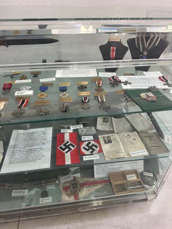 German artifacts on display at the Palm Springs Air Museum - SPOILS OF ...
