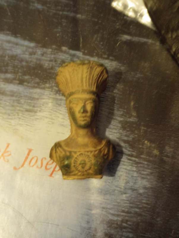 Dug rare sword pommel cap and example of cutdown sword made into a ...