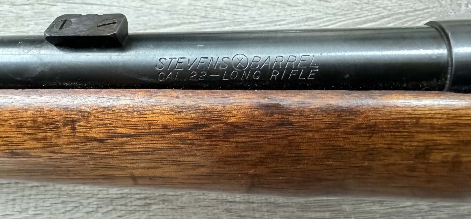 Stevens Model 416 presentation rifle! - RIFLES - U.S. Militaria Forum