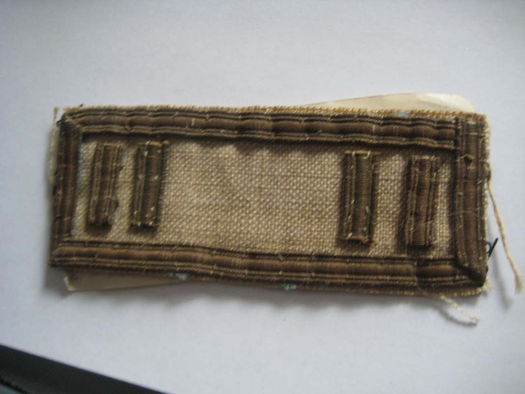 Captain Shoulder Board for review - (1861-1865) AMERICAN CIVIL WAR ...