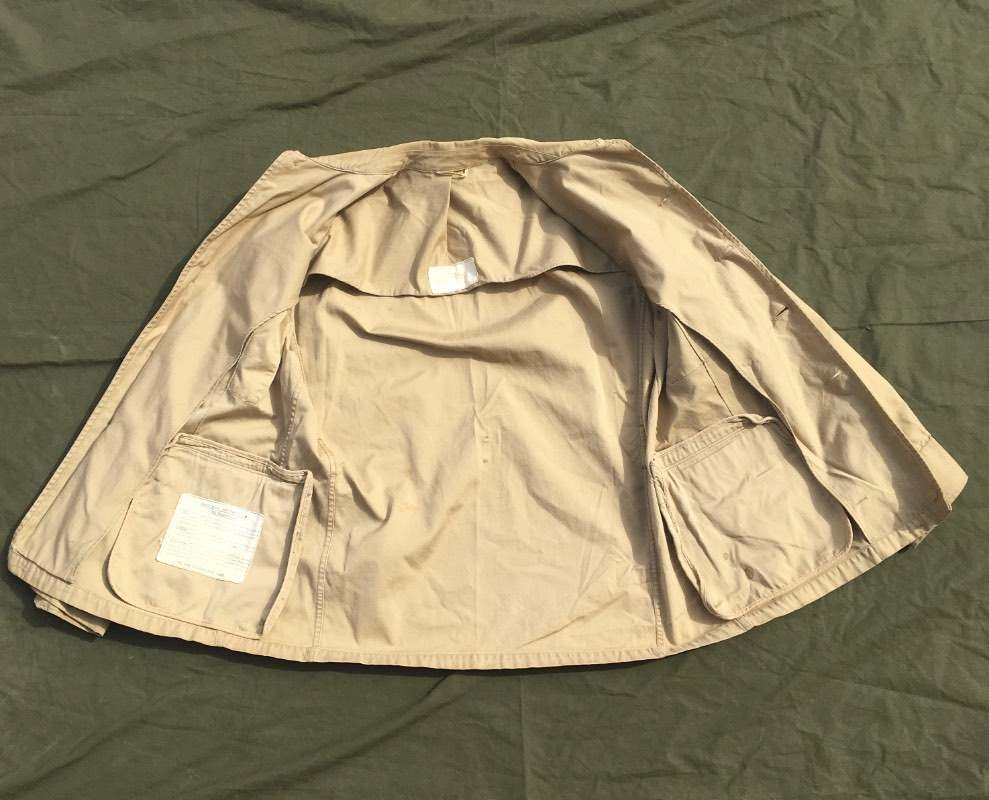 QMC Experimental T-54-2 Hot Dry Bush Coat - UNIFORMS - U.S. Militaria Forum