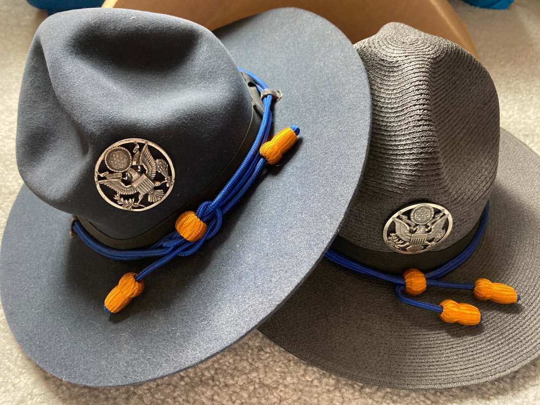 USAF 2004-2007 Blue Straw Triple Campaign MTI Black Cord (Rope ...