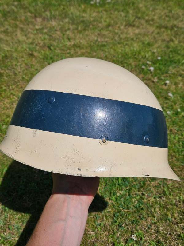 What era is this 91st infantry division m1 helmet? - M-1; M-1C & M-2 ...