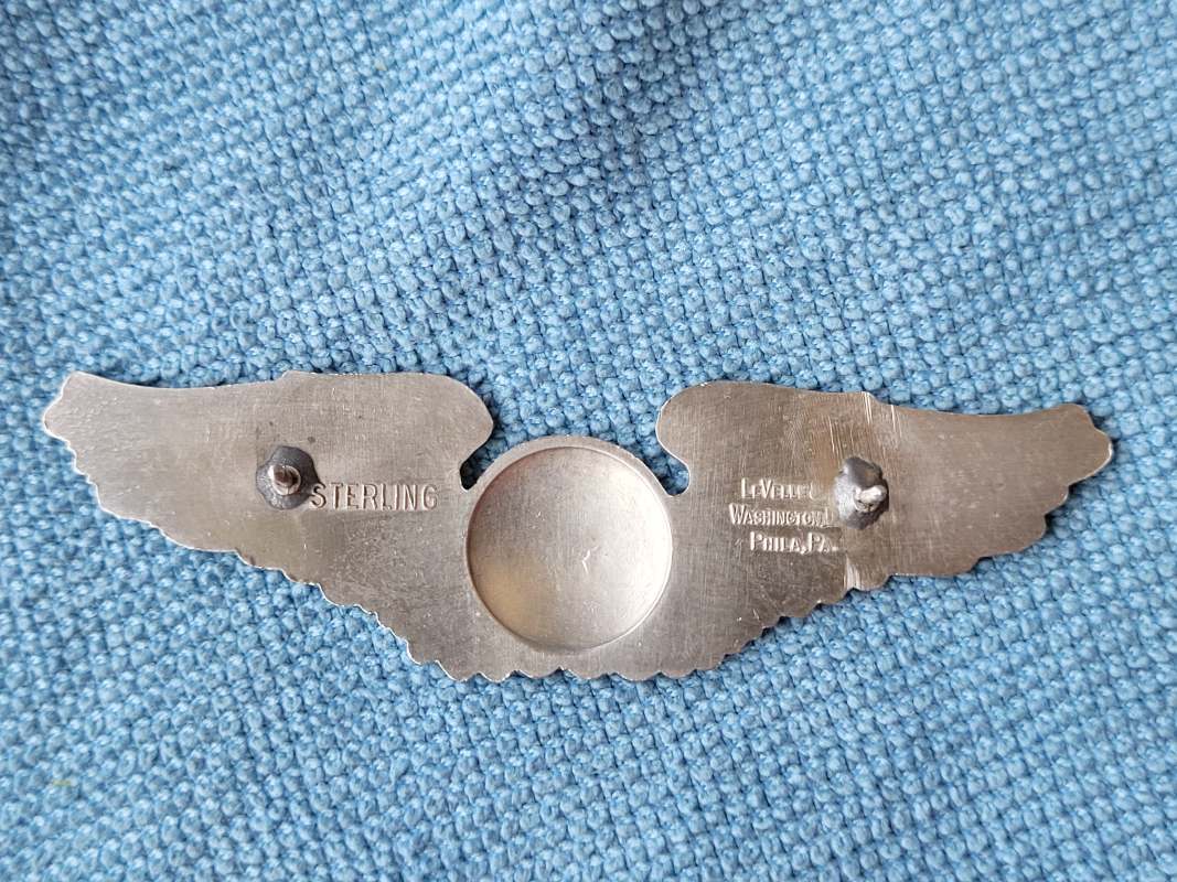 LeVelle Hallmarked Wings - WING BADGES - U.S. Militaria Forum