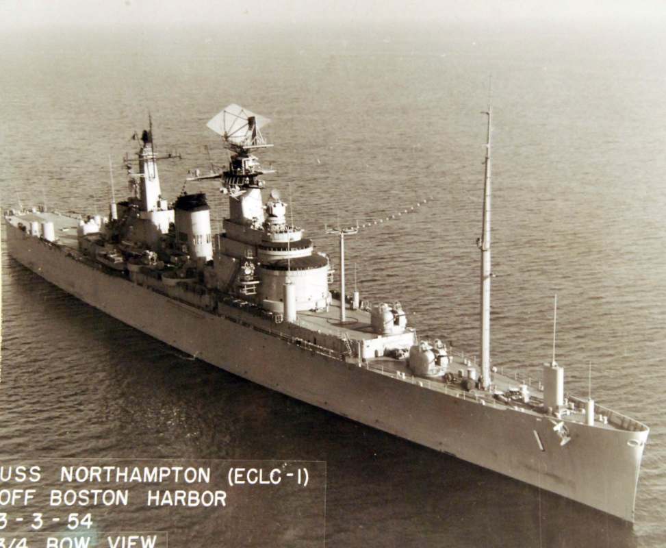 A USS CC-1 Northampton,the "Floating Whitehouse" patch - NAVY, COAST ...