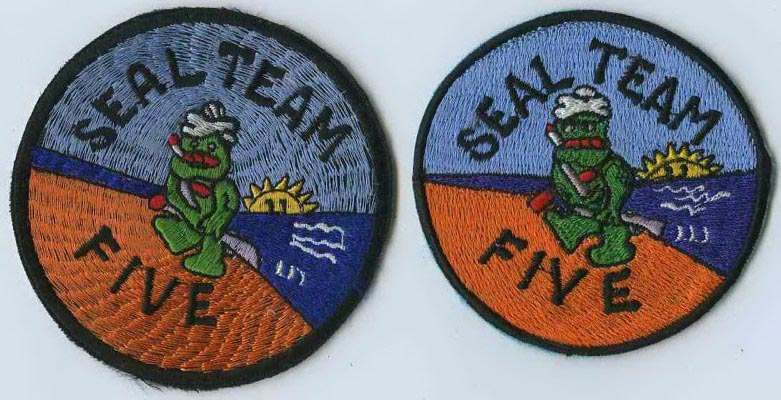 SEAL Team Five patch questions - NAVY, COAST GUARD AND OTHER SEA ...