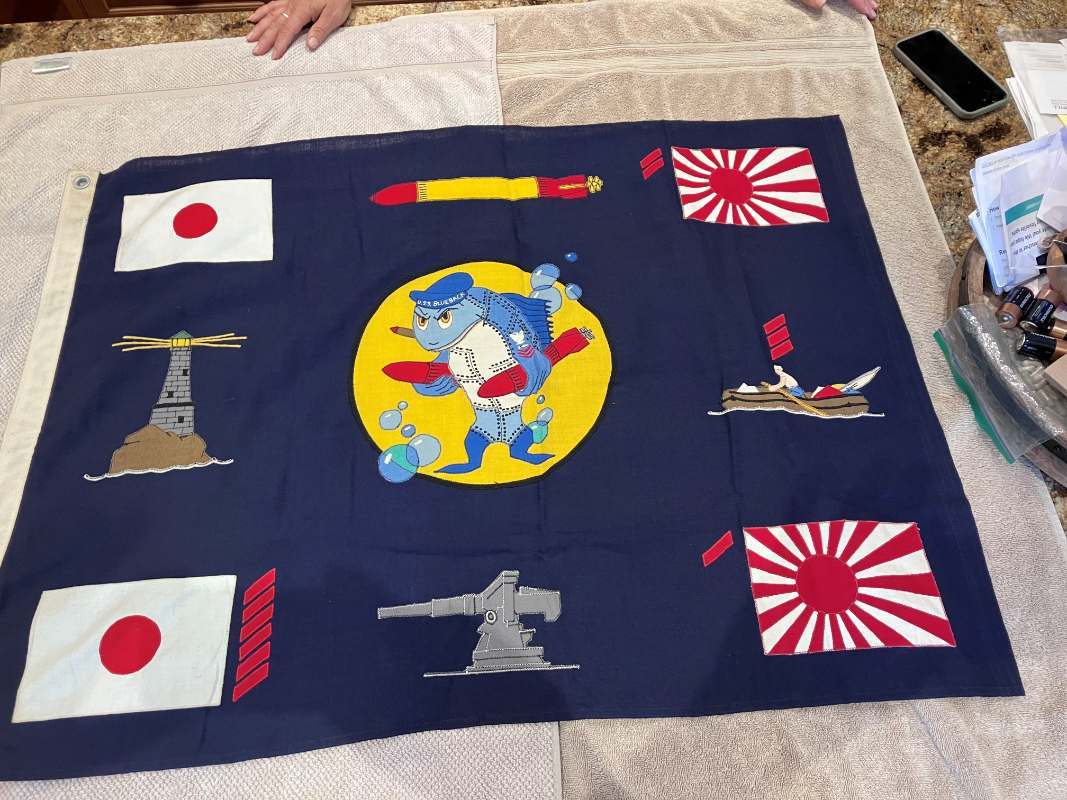 Mare Island Submarine Battle Flags - MILITARY SHIPS AND VESSELS - U.S ...