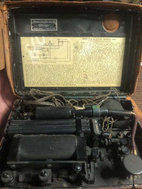 Service buzzer - (1917-1919) WORLD WAR ONE, RUSSIAN INTERVENTION - U.S ...