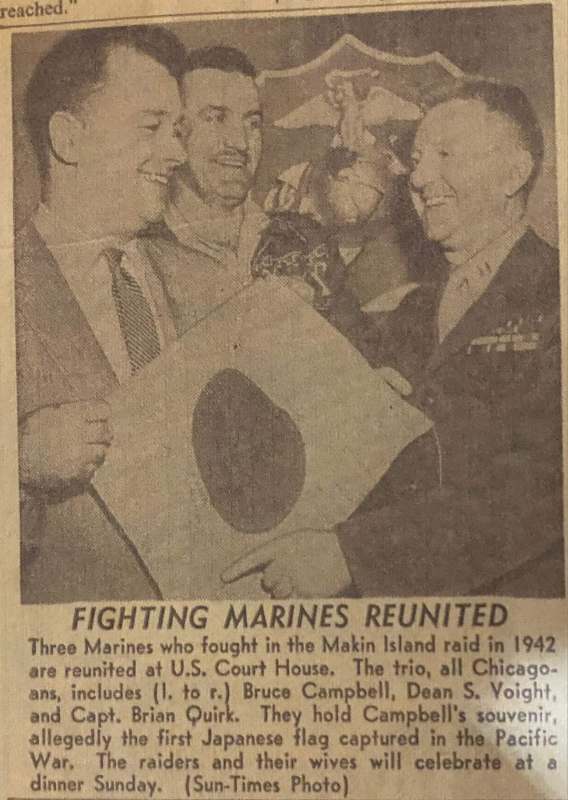 2nd Raider Bn. Raid at Makin Atoll Dean S. Voight uniform - UNIFORMS ...