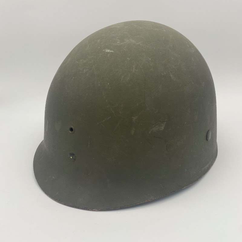 MP Captain’s Painted Steel Helmet - M-1; M-1C & M-2 HELMETS - U.S ...