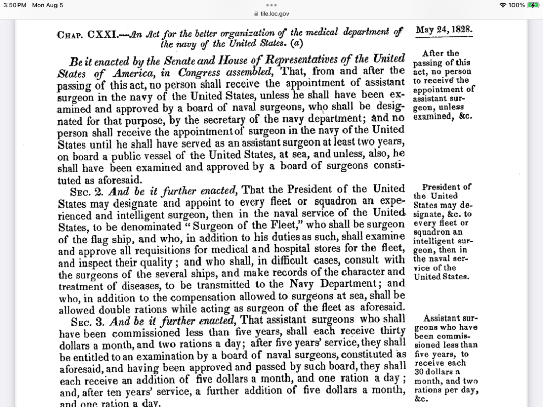 Odd 1820 Navy uniform items. - NAVAL & SEA SERVICE UNIFORMS - U.S ...