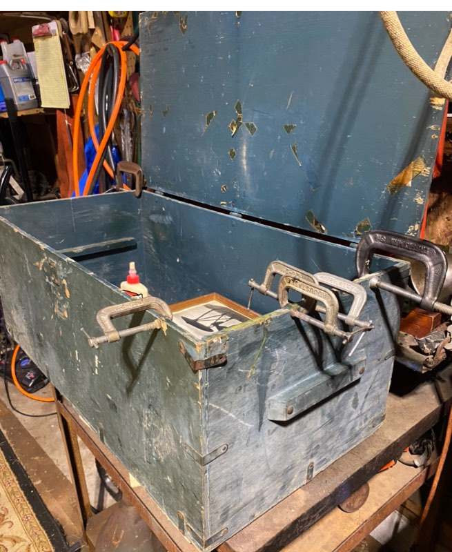 Army Effects Bureau footlocker, aluminum - BASE/BIVOUAC/CAMP/DEPOT ...