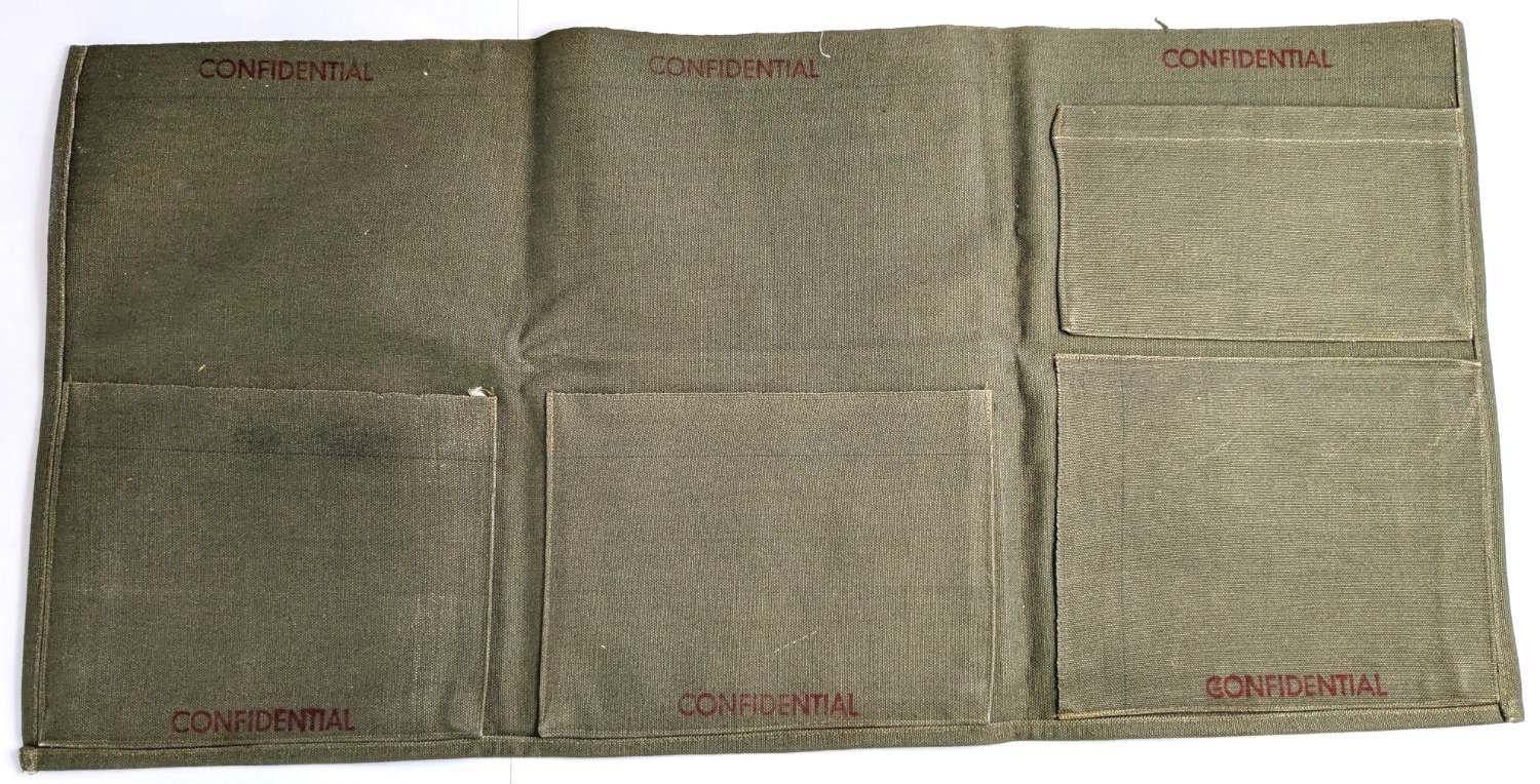 "CONFIDENTIAL" Sector Patrol folding document pouch - FIELD & PERSONAL ...
