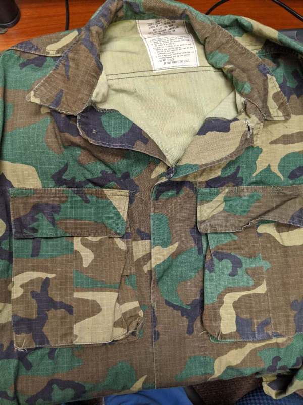 RDF blouse - CAMOUFLAGE UNIFORMS - U.S. Militaria Forum