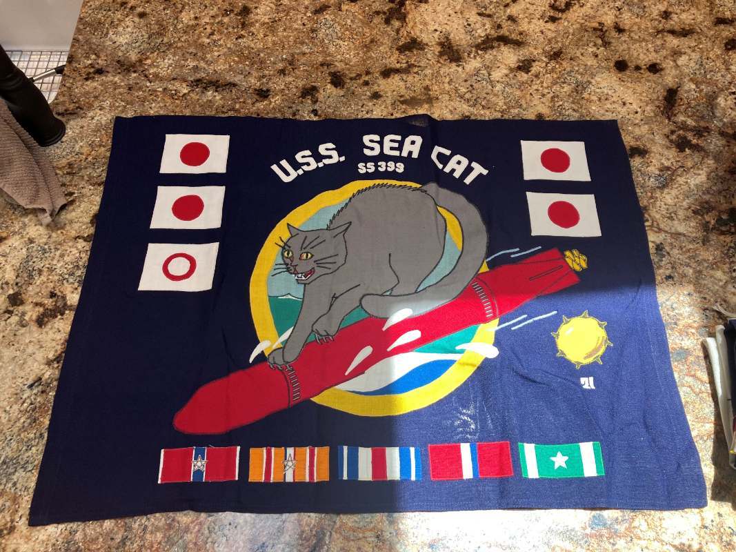 Mare Island Submarine Battle Flags - MILITARY SHIPS AND VESSELS - U.S ...