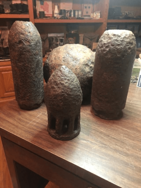 Vicksburg and Port Hudson Shells - (1861-1865) AMERICAN CIVIL WAR - The ...