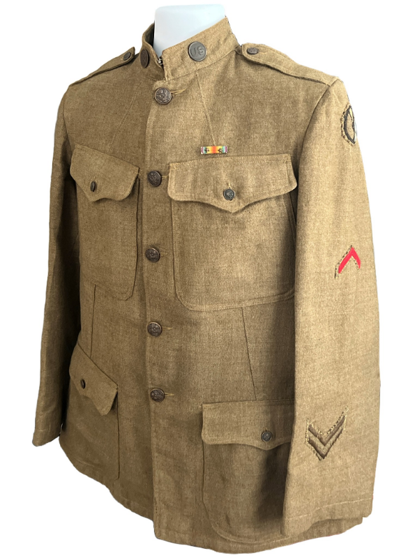 WW1 Identified 89th Infantry Division Uniform - (1917-1919) WORLD WAR ...