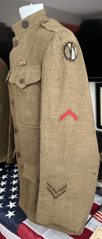 WW1 Identified 89th Infantry Division Uniform - (1917-1919) WORLD WAR ...