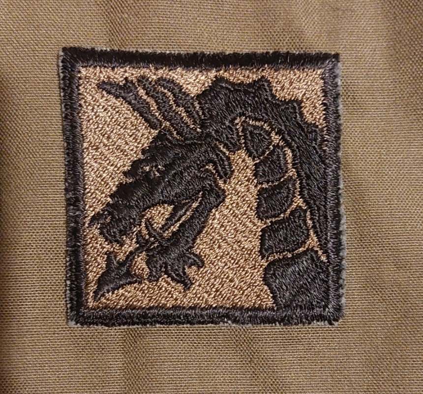 Cut edge subdued patches - ARMY AND USAAF - U.S. Militaria Forum