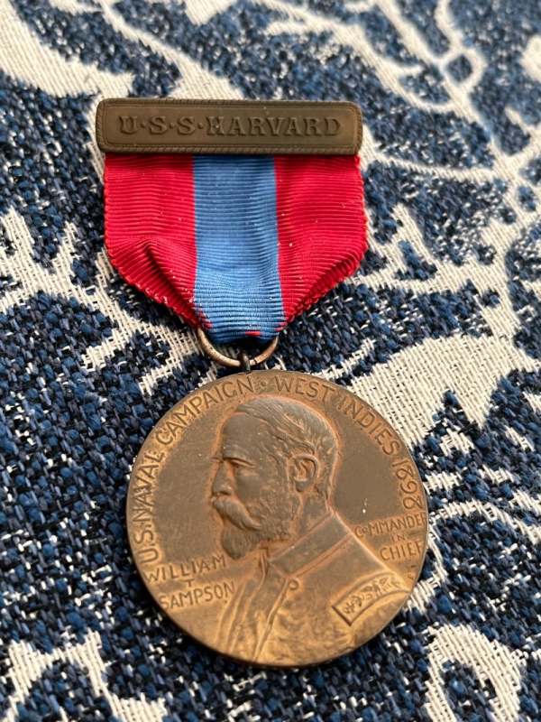 USS Harvard Sampson medal - MEDALS & DECORATIONS - U.S. Militaria Forum