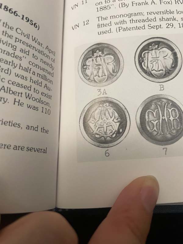 Scovill button hallmarks - UNIFORM BUTTONS - U.S. Militaria Forum