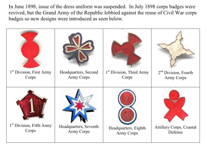 Engineer Corps Badge - (1898-1916) SPANISH AMERICAN WAR, BOXER ...