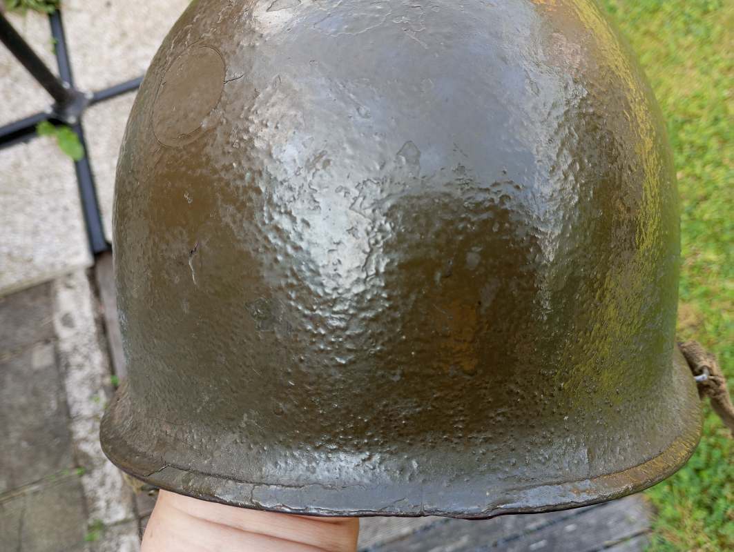 101st AIRBORNE HELMET POST WAR - M-1; M-1C & M-2 HELMETS - U.S ...