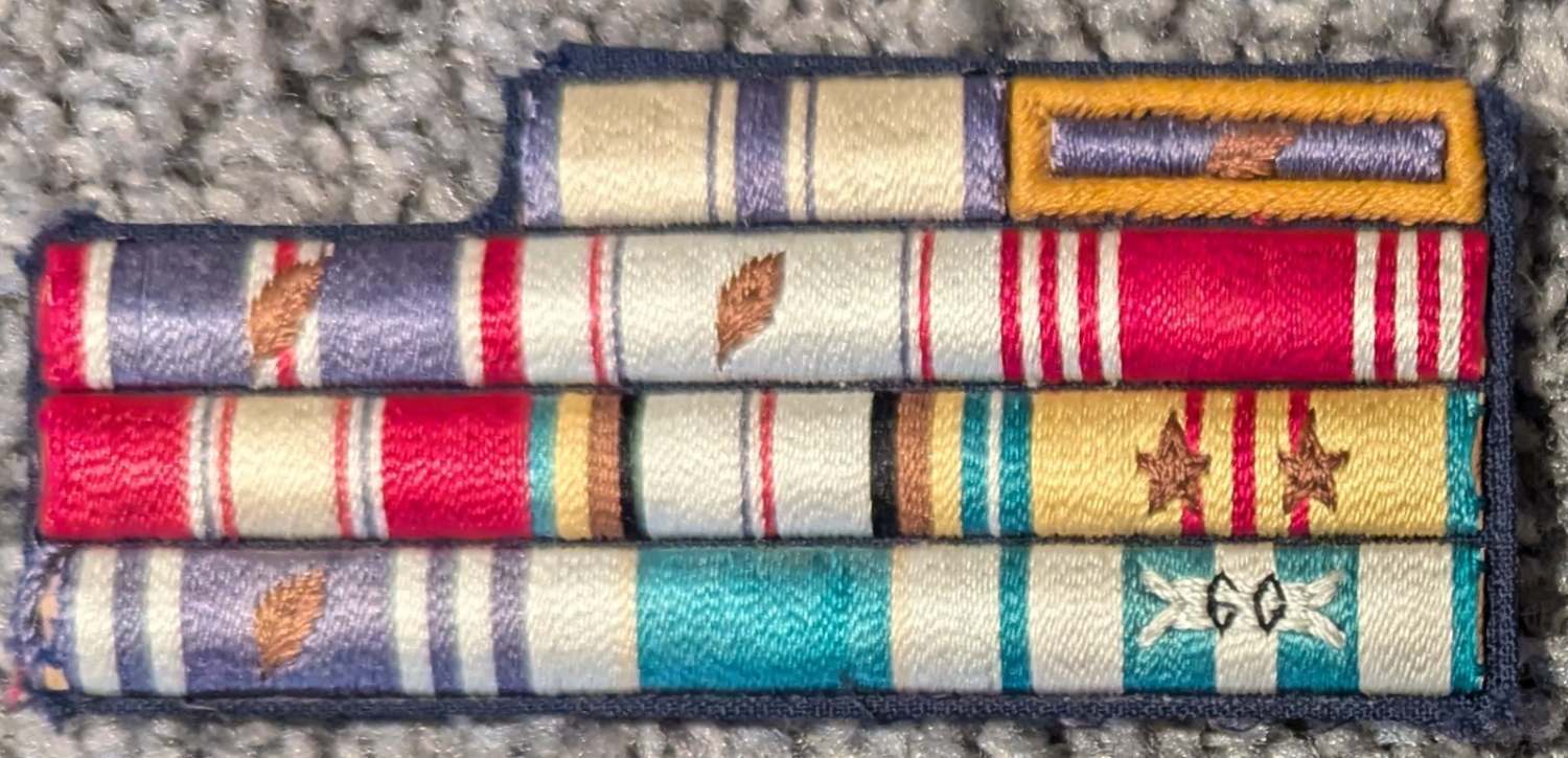 Early Cold War USAF Ribbon Bars - Page 2 - RIBBON BARS - U.S. Militaria ...