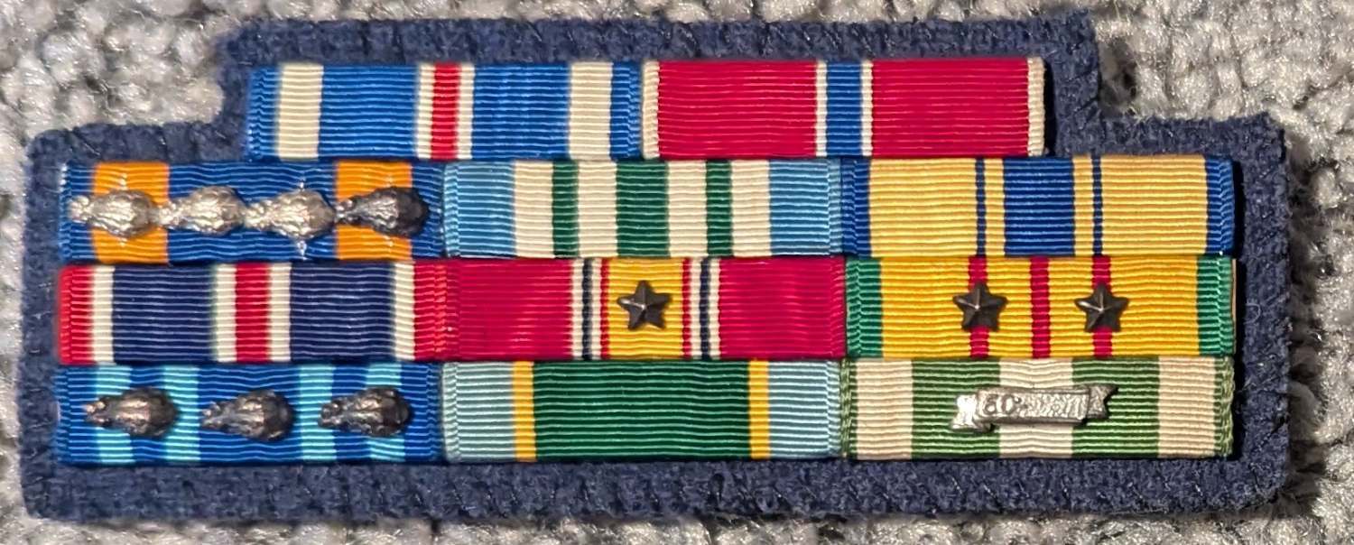 Early Cold War USAF Ribbon Bars - Page 2 - RIBBON BARS - U.S. Militaria ...