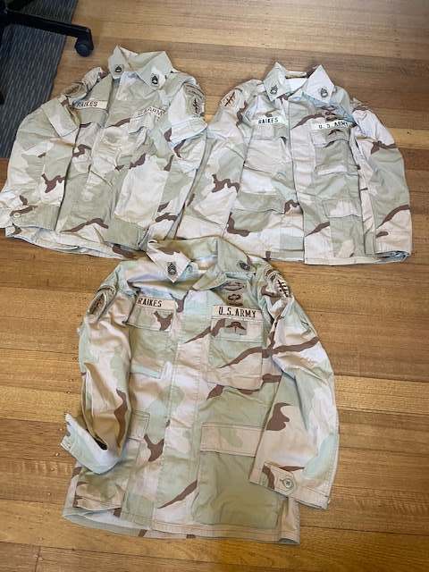 (HOPEFULLY) INTERESTING DCU UNIFORM GROUPING - CAMOUFLAGE UNIFORMS - U ...