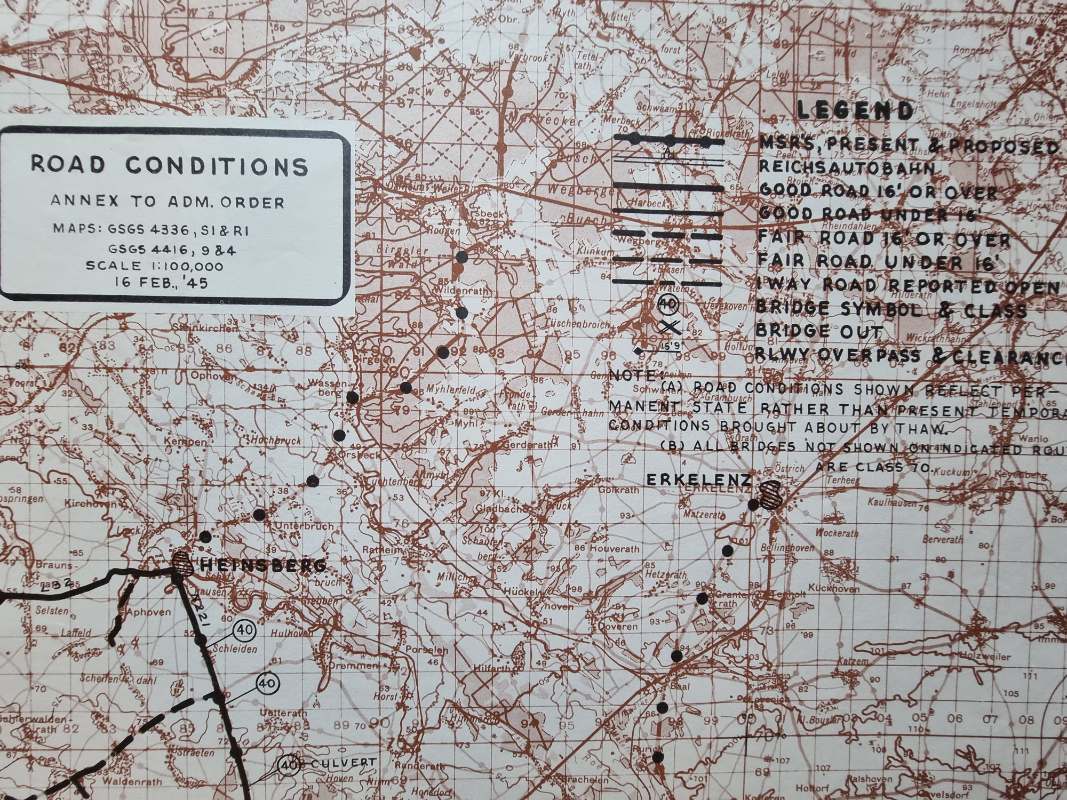 More US special maps, NW Europe, late 1944 and early 1945 - EPHEMERA ...
