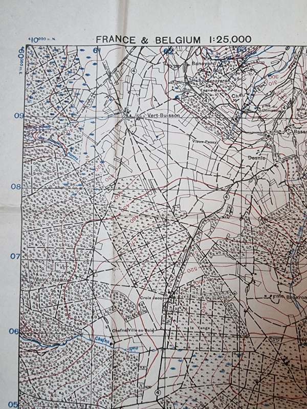 Stavelot (Stoumont - La Gleize) 1:25,000-scale original map (Battle of ...