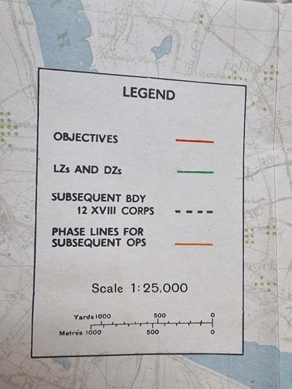 Operation 'Varsity', March 1945 1:12,500-scale defense overprints ...