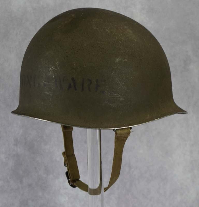 NAMED Fixed Bale, front seam, US M1 helmet - M-1; M-1C & M-2 HELMETS ...