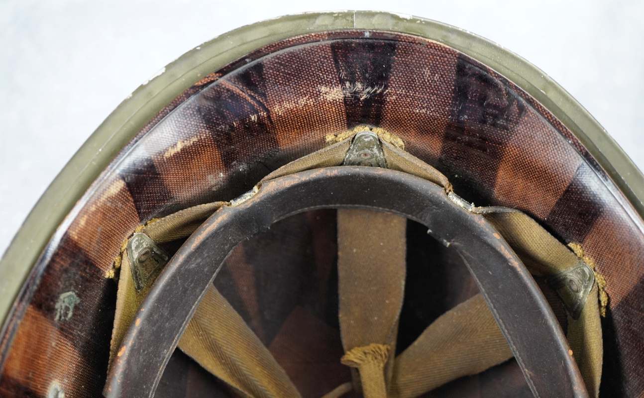 NAMED Fixed Bale, front seam, US M1 helmet - M-1; M-1C & M-2 HELMETS ...