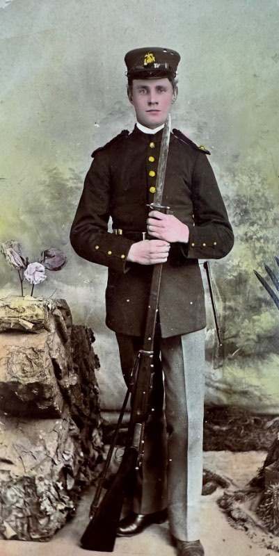 USMC P-1892 Dress Uniform Restored - (1898-1916) SPANISH AMERICAN WAR ...