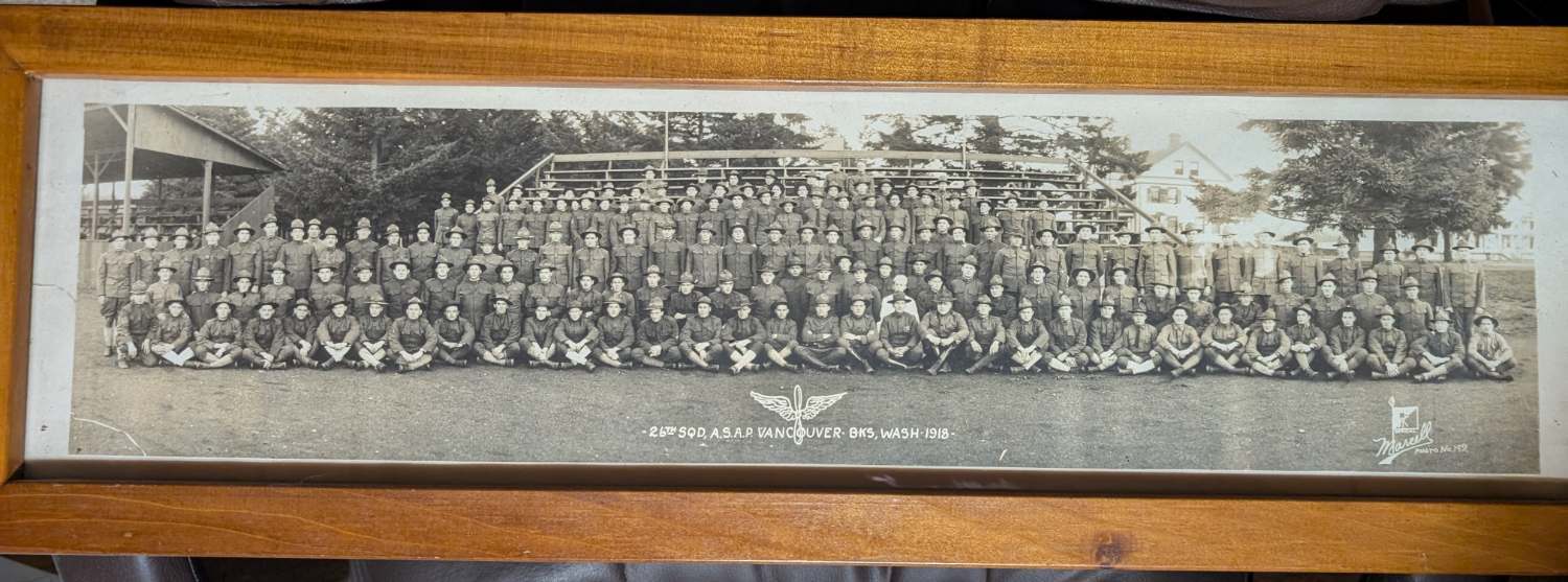 26th Squadron Spruce Production Division Unit Photo - (1917-1919) WORLD ...