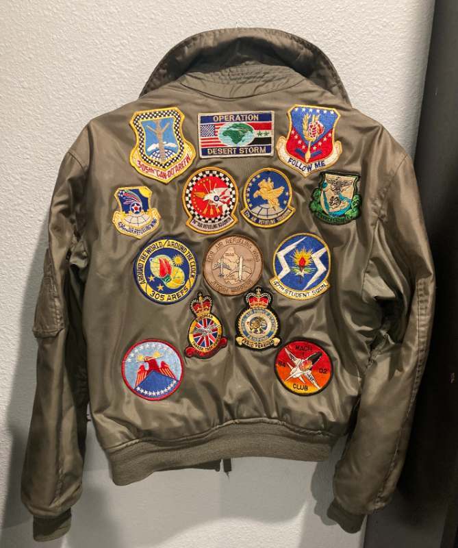 Patched Up flight jackets - FLIGHT CLOTHING - U.S. Militaria Forum