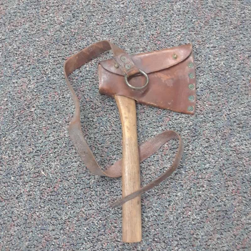 Broad hatchet and cover - FIELD & PERSONAL GEAR SECTION - U.S ...
