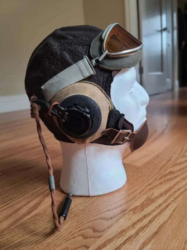 Some of my WWII Naval Aviator flight helmets - Page 23 - FLYING HELMETS ...