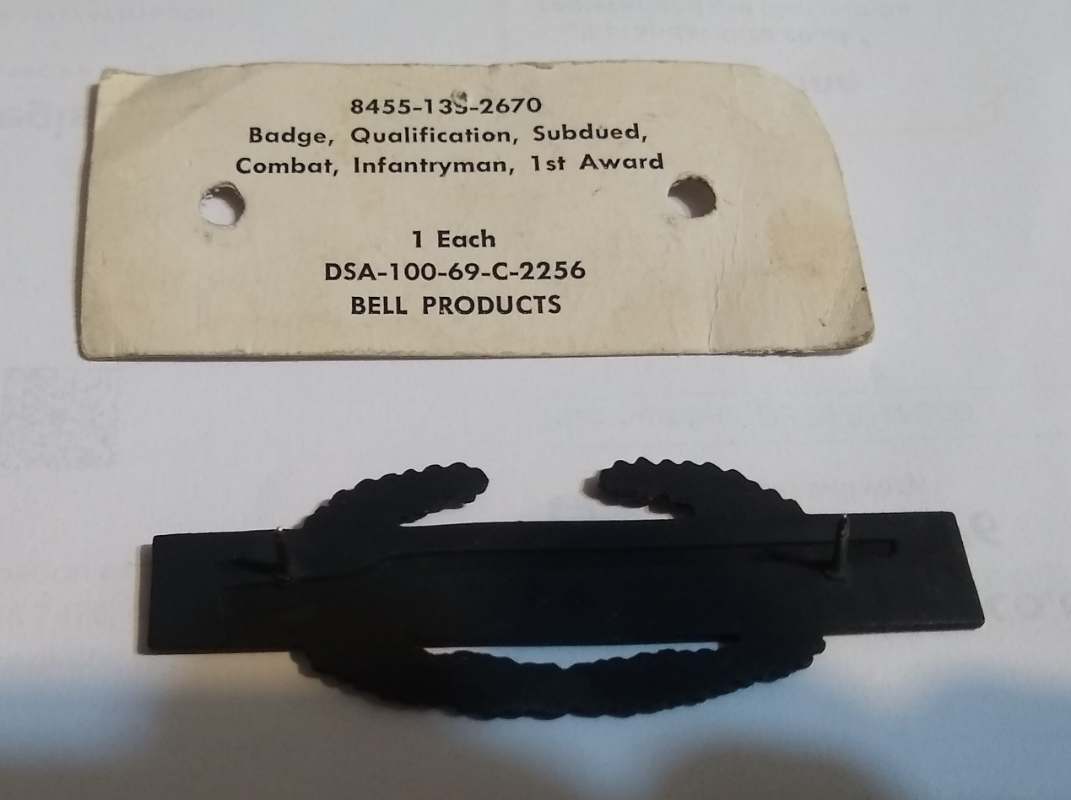 CIB 1969 - COMBAT / EXPERT INFANTRY BADGE - U.S. Militaria Forum