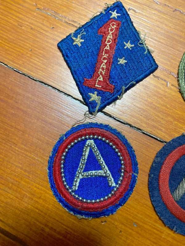 A Good Patch Day! - ARMY AND USAAF - U.S. Militaria Forum