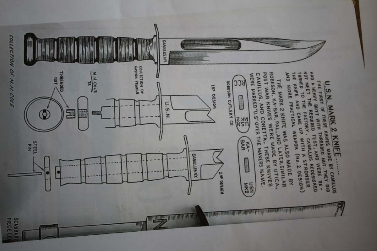 Help date Camillus USN, Mark 2 knife - EDGED WEAPONS - U.S. Militaria Forum