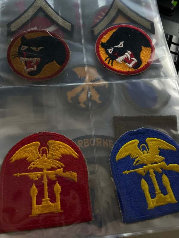 Full WW2 Patch Collection - ARMY AND USAAF - U.S. Militaria Forum