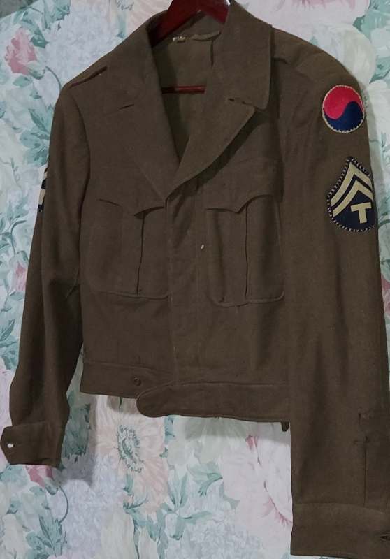 US Army colored SSI's during the Korean war - ARMY AND USAAF - U.S ...