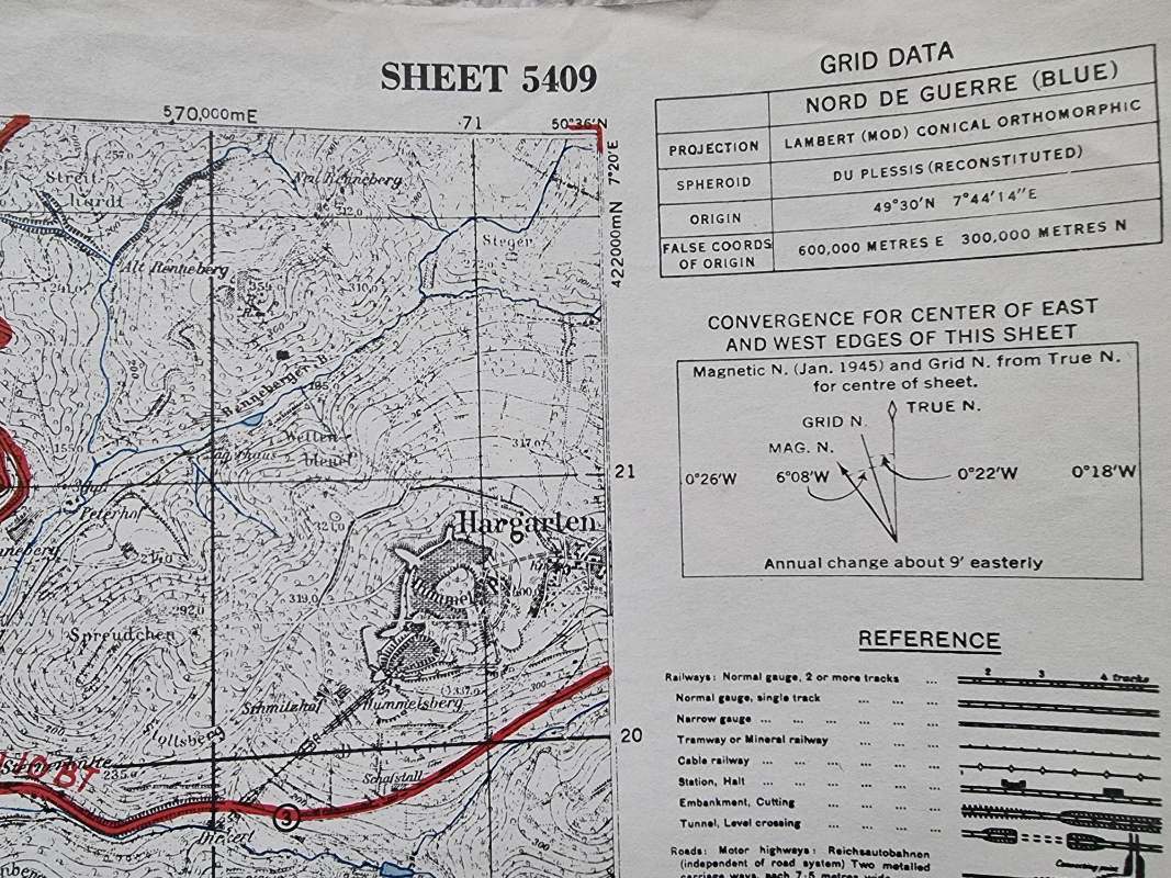 Remagen maps and other items - EPHEMERA, PHOTOGRAPHS & MILITARY ARTWORK ...