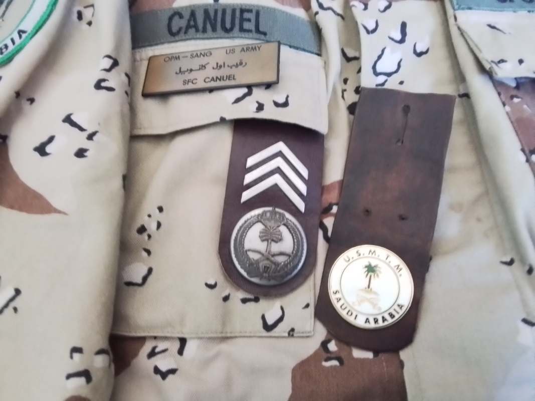 Chocolate chip U.S.M.T.M. uniform (Saudi Arabia) 1980s - CAMOUFLAGE ...